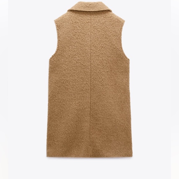 Zara | Jackets & Coats | Zara Long Vest | Poshmark